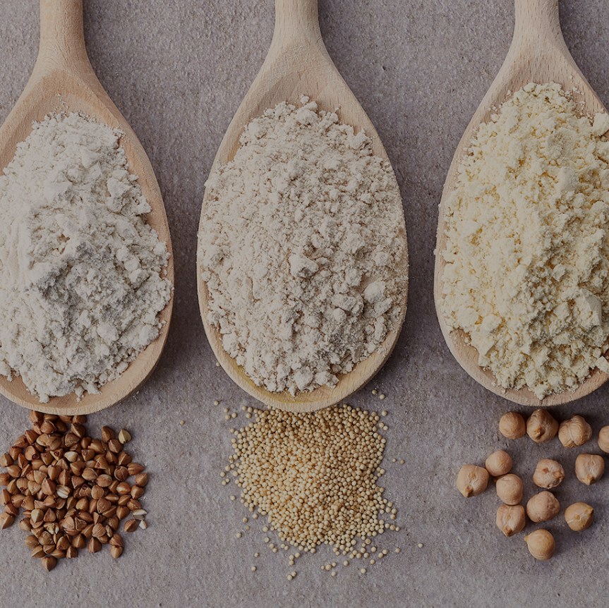 Nativní bezlepkové mouky